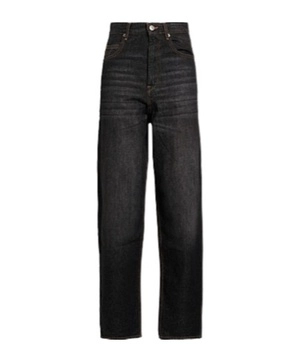 Isabel Marant Étoile Tapered Denim Trousers - Black