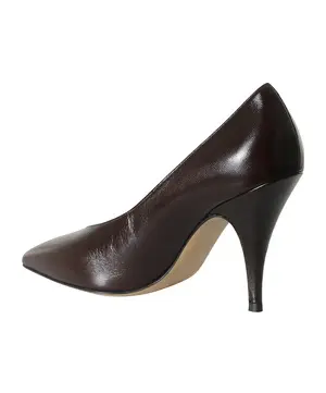 3JUIN Pointed-toe High Heels - Coffee