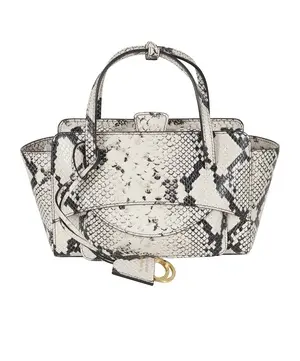 HIDESINS Dual Top Handle Shoulder Bag - Ivory