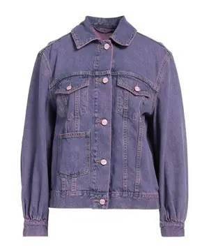 GANNI Denim Trucker Jacket - No