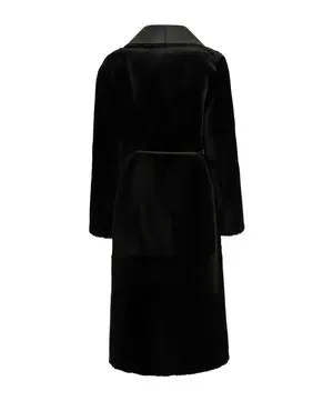 BLANCHA Wrap Long Coat