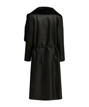 BLANCHA Wrap Long Coat