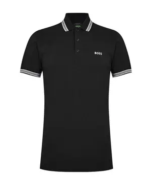 Hugo Boss Short-sleeved Polo Shirt - Black