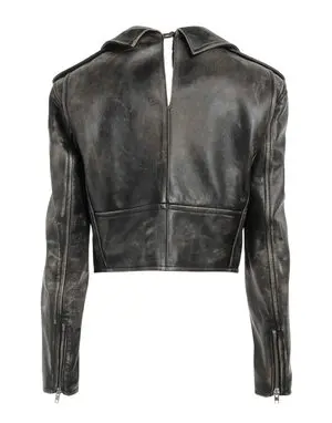 Marni Leather Biker Jacket