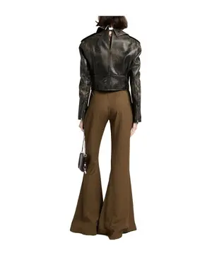 Marni Leather Biker Jacket