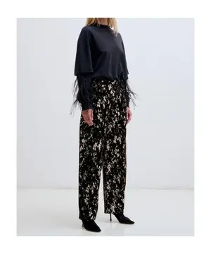 DARKPARK Troy Double Sleeve With Feathers