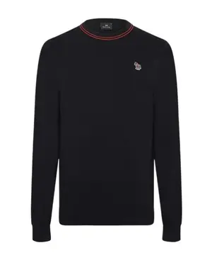 Paul Smith Round-collar And Long-sleeved Sweater