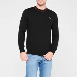 Paul Smith Round-collar And Long-sleeved Sweater