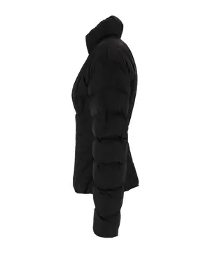 Elisabetta Franchi Down Jacket In Voile Fabric