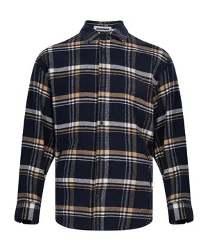 DARKPARK Long-sleeved Checked Shirt - No