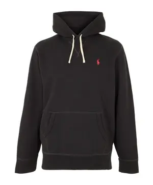 Polo Ralph Lauren Logo Hoodie Black