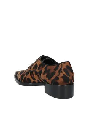 Dolce & Gabbana Leopard Print Lace-up Shoes