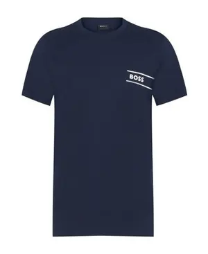 Hugo Boss Logo Short-sleeved T-shirt - Black