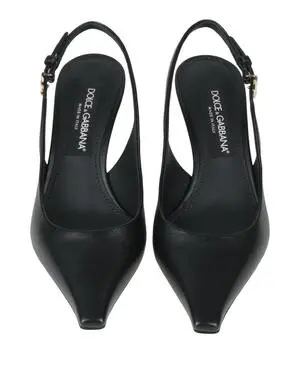 Dolce & Gabbana Pointed-toe Leather High Heels