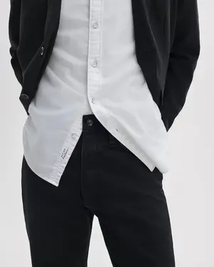 Rag & Bone Fit 4 Straight Jean - Black
