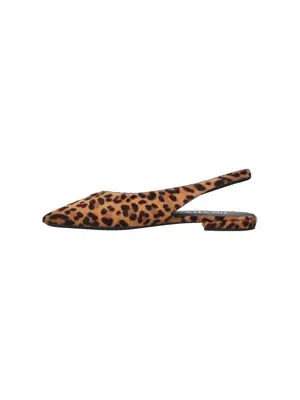 Prada Printed Leather Ballerinas