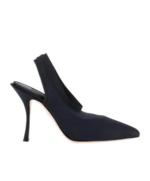 Dolce & Gabbana Solid Pointed-toe High Heels - Black