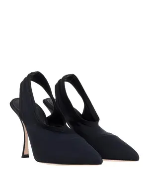 Dolce & Gabbana Solid Pointed-toe High Heels