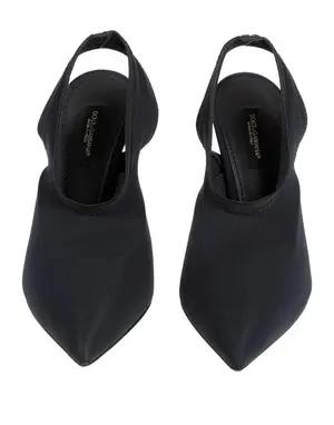 Dolce & Gabbana Solid Pointed-toe High Heels