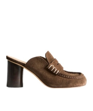 J.W.ANDERSON Loafer Mule Sandal - Brown