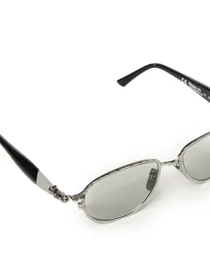 KUBORAUM Rectangular Metal-bridge Sunglasses