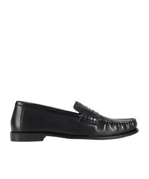 MAXCO. Max&co. Lizard-embossed Leather Loafers
