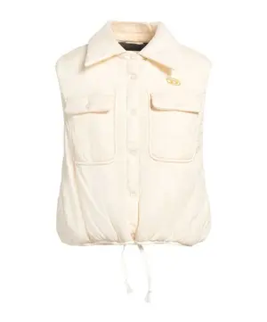 DIESEL® Sleeveless Gilet With Classic Collar And Button Fastenings