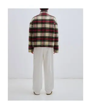 DARKPARK Wool Tartan Check Jacket - No