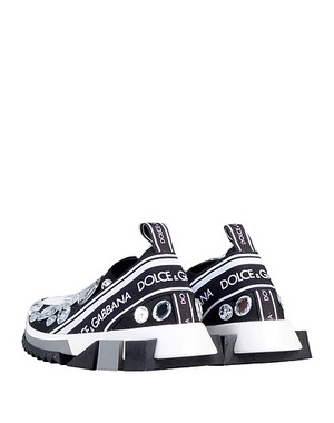 Dolce & Gabbana Embellished Slip-on Sneakers