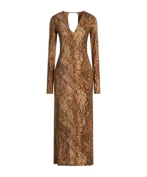 MAISON MARGIELA Bodycon Dress - Brown