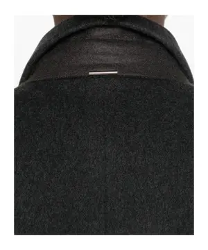 SYSTEM Double-breasted Peak-lapel Coat