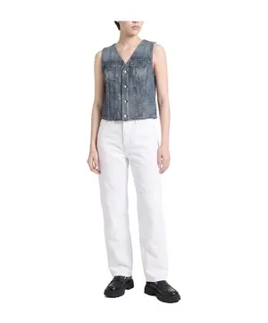Rag & Bone Denim Waistcoat