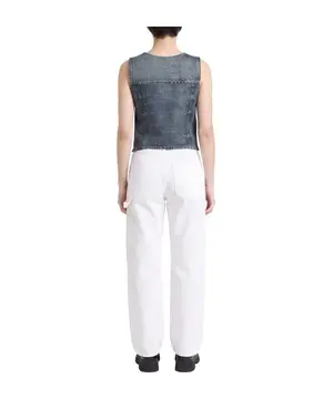 Rag & Bone Denim Waistcoat