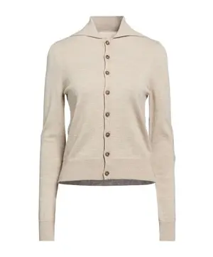 MAISON MARGIELA Solid Color Cardigans - Grey