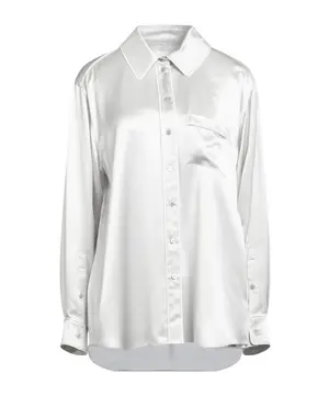 Burberry Two-tone Satin Shirt - No