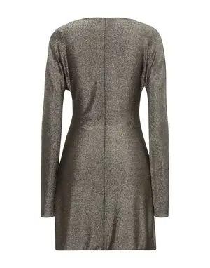 Saint Laurent V-neck Long Sleeve Bodycon Dress