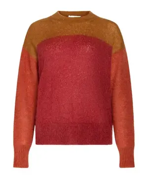 Isabel Marant Étoile Multicolour Long-sleeve Crewneck Knit Sweater