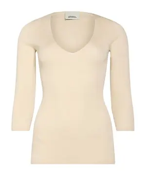 Isabel Marant Étoile Solidcolor Lightweight Knit Top - Nude