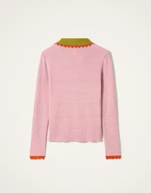 La DoubleJ Picket Polo Jumper