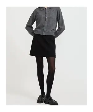 DUNST Belt Loop Midi Skirt