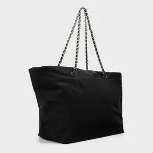 Tory Burch Ella Chain Tote - Black