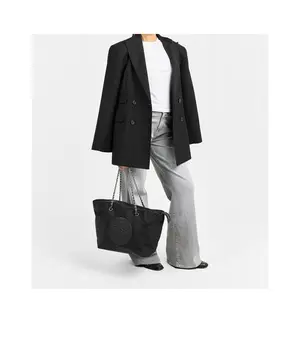 Tory Burch Ella Chain Tote - Black