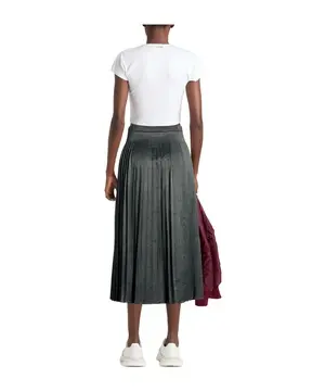 MAISON MARGIELA Pleated Midi Skirt