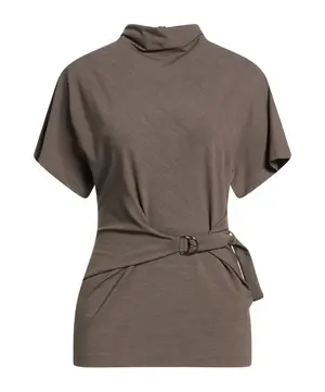 Brunello Cucinelli Solid Color Tops - Green