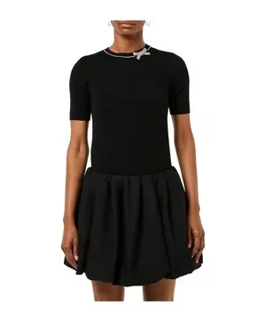 Valentino Garavani Short-sleeved Wool Shirt With Embroidery