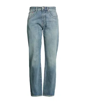 MAISON MARGIELA Loose Fit Straightleg Trousers - Blue