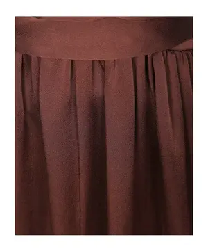 Fabiana Filippi Tie-neck V-neck Blouse