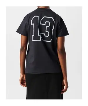 GANNI Graphic T-shirt - Black