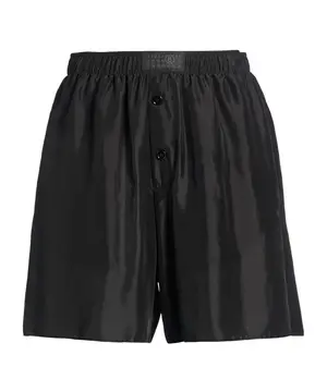 MAISON MARGIELA Satin Elasticated Waist Shorts