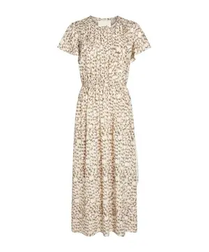 Isabel Marant Étoile Gathered Pleated Midi Dress